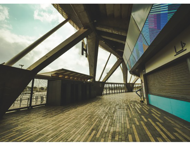 Indoor/ Outdoor Concourse | Sammy Ofer Stadium - Events & Conferences